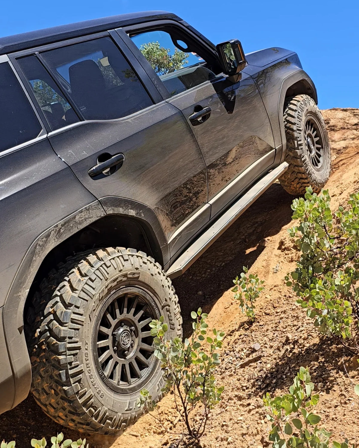 Dissent Off-Road Rock Slider Steps for Land Cruiser 250 Series (2024 ...