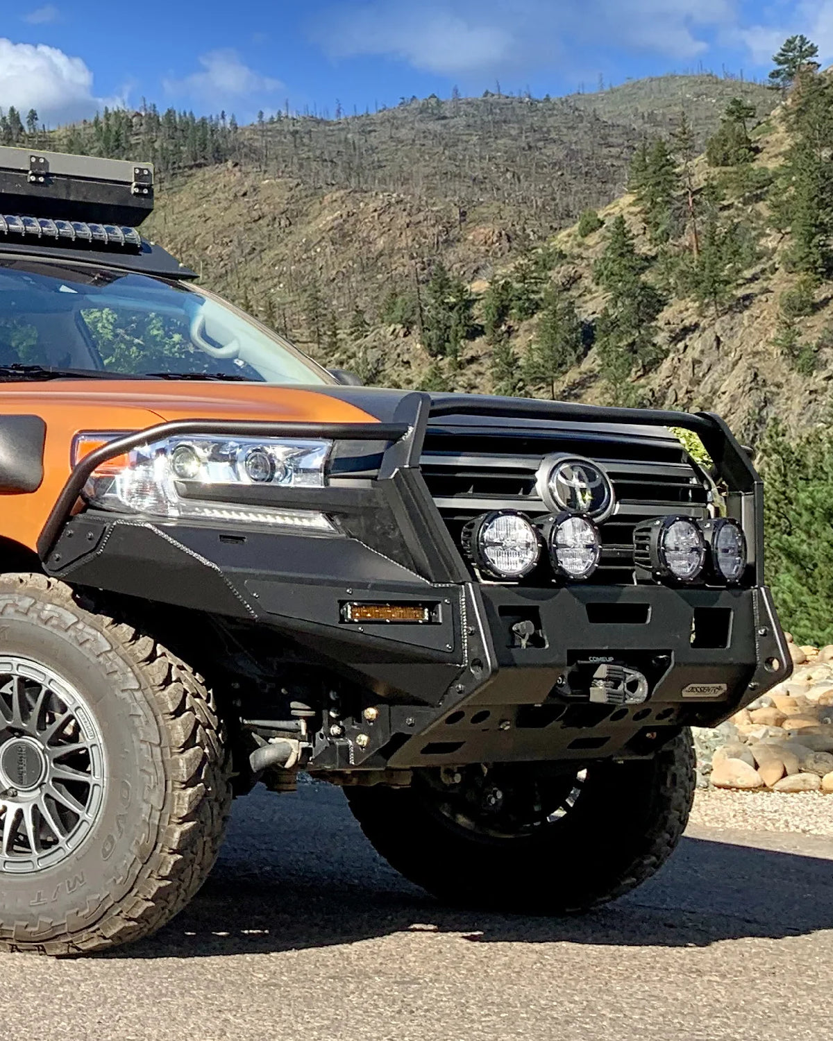 Dissent Off-Road Full-Replacement Front Bumper for Land Cruiser 200 ...
