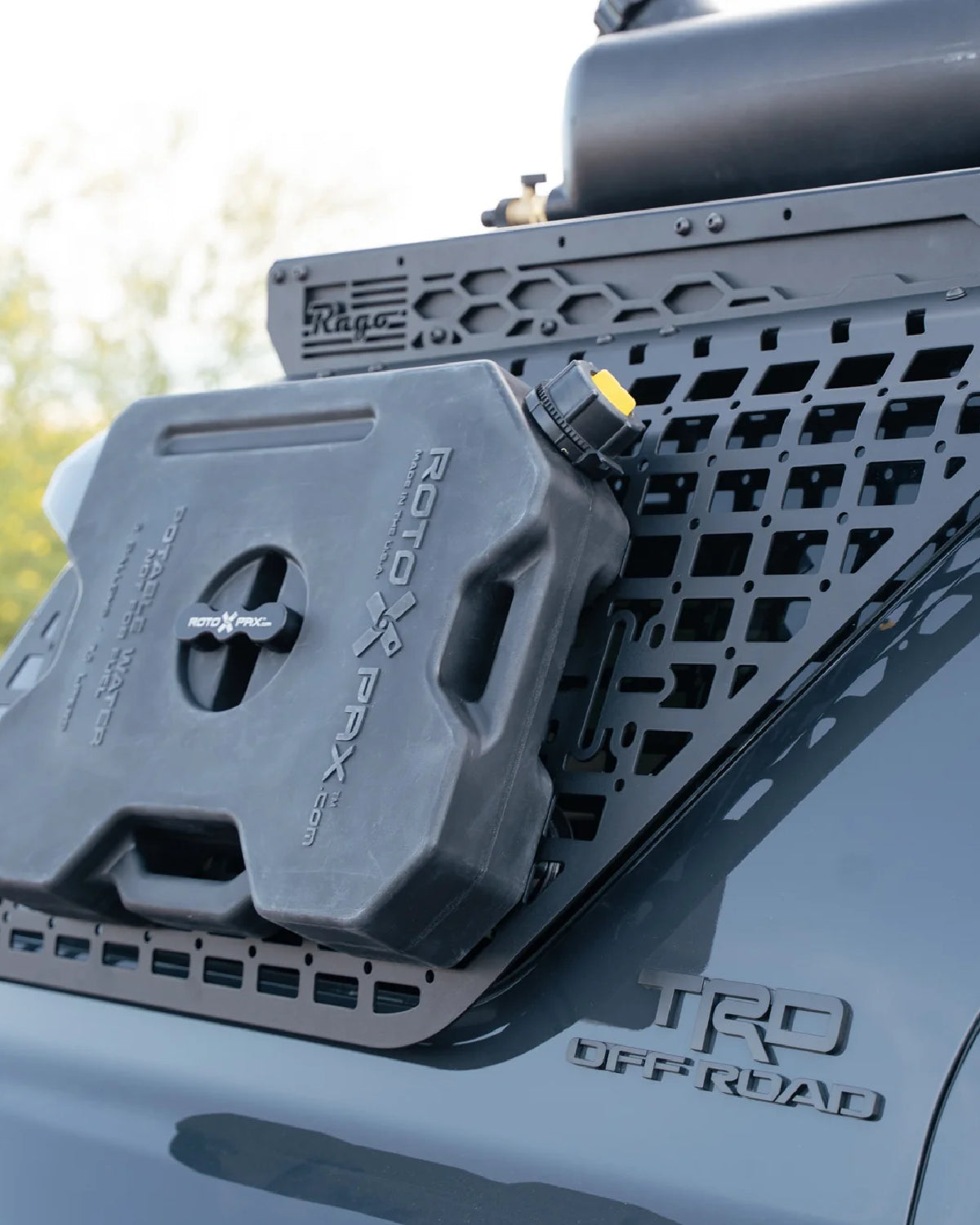 Rago Fabrication Passenger's Side Rear Window Exterior MOLLE Panel for ...